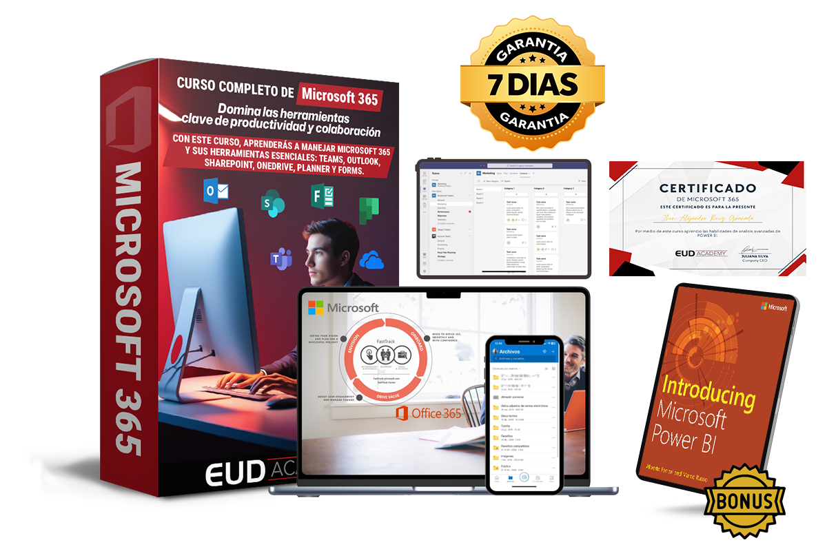 Curso de Microsoft 365: Domina Herramientas de Productividad